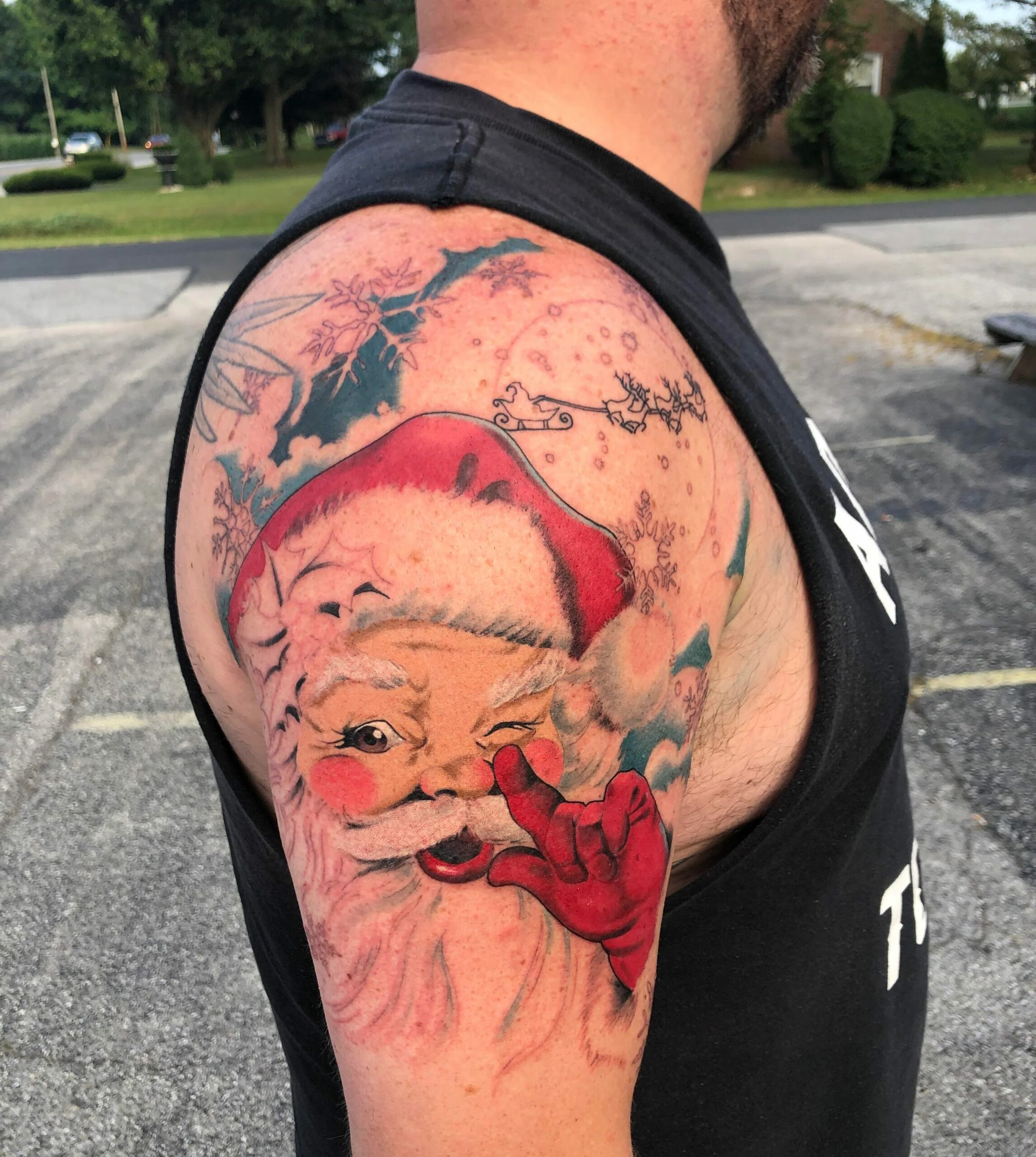 Santa Claus Tattoo - Tattoos, body, life